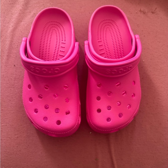 CROCS | Shoes | Hot Pink Crocs | Poshmark